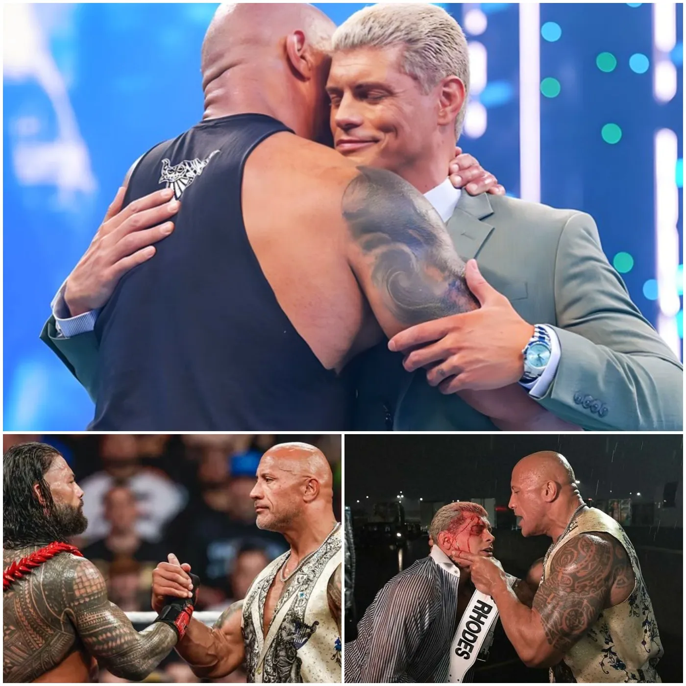 The Rock Responds To Criticism Over Cody Rhodes Interaction At WWE RAW ...
