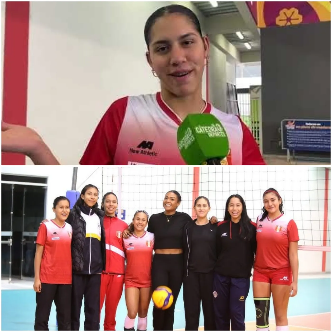 Elizabeth Braithwaite: Peru's Tallest Volleyball Player Shines In LNSV Debut, After Days Of Hard ...