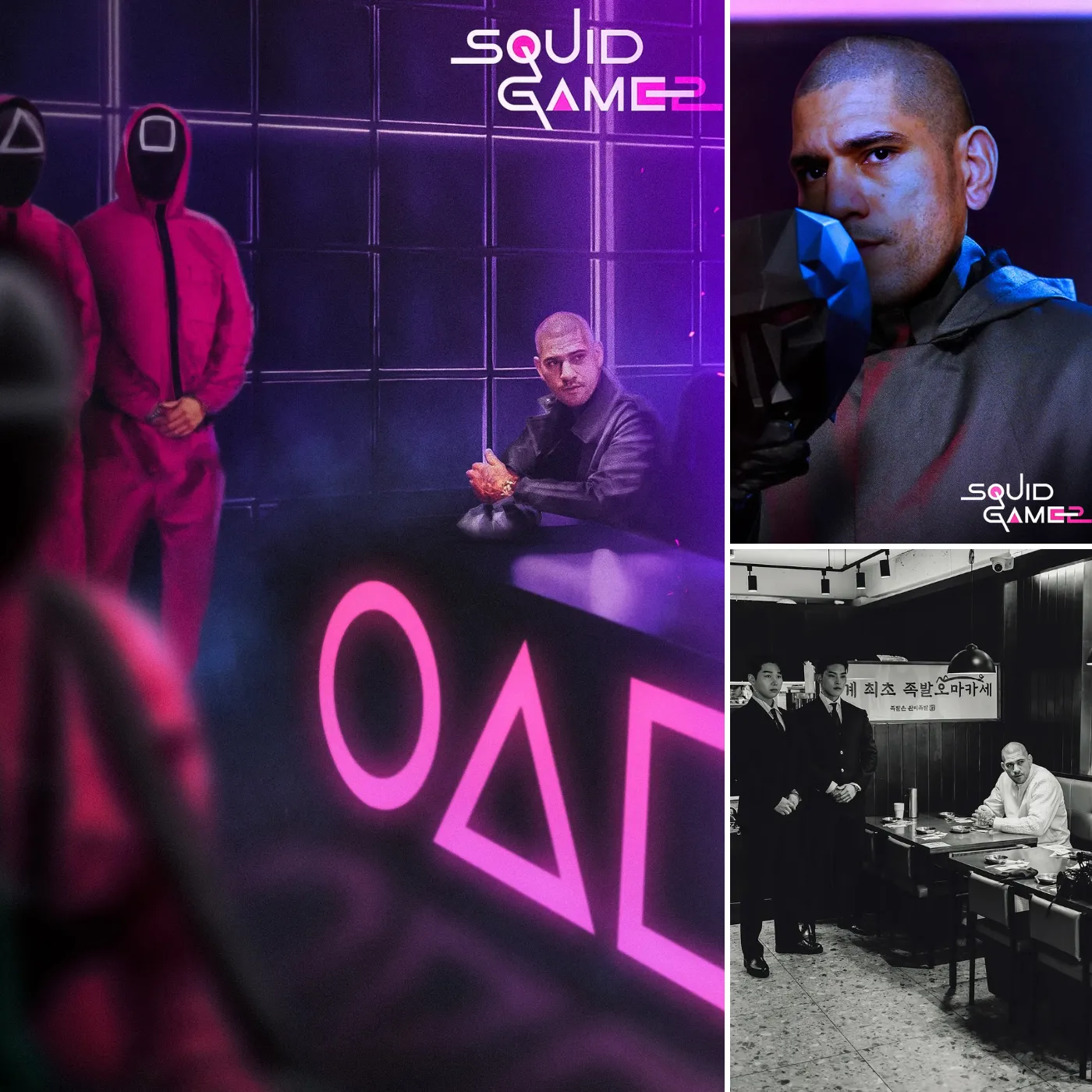 Alex Pereira Takes Center Stage With Two Bodyguards Turned Into Pink ...