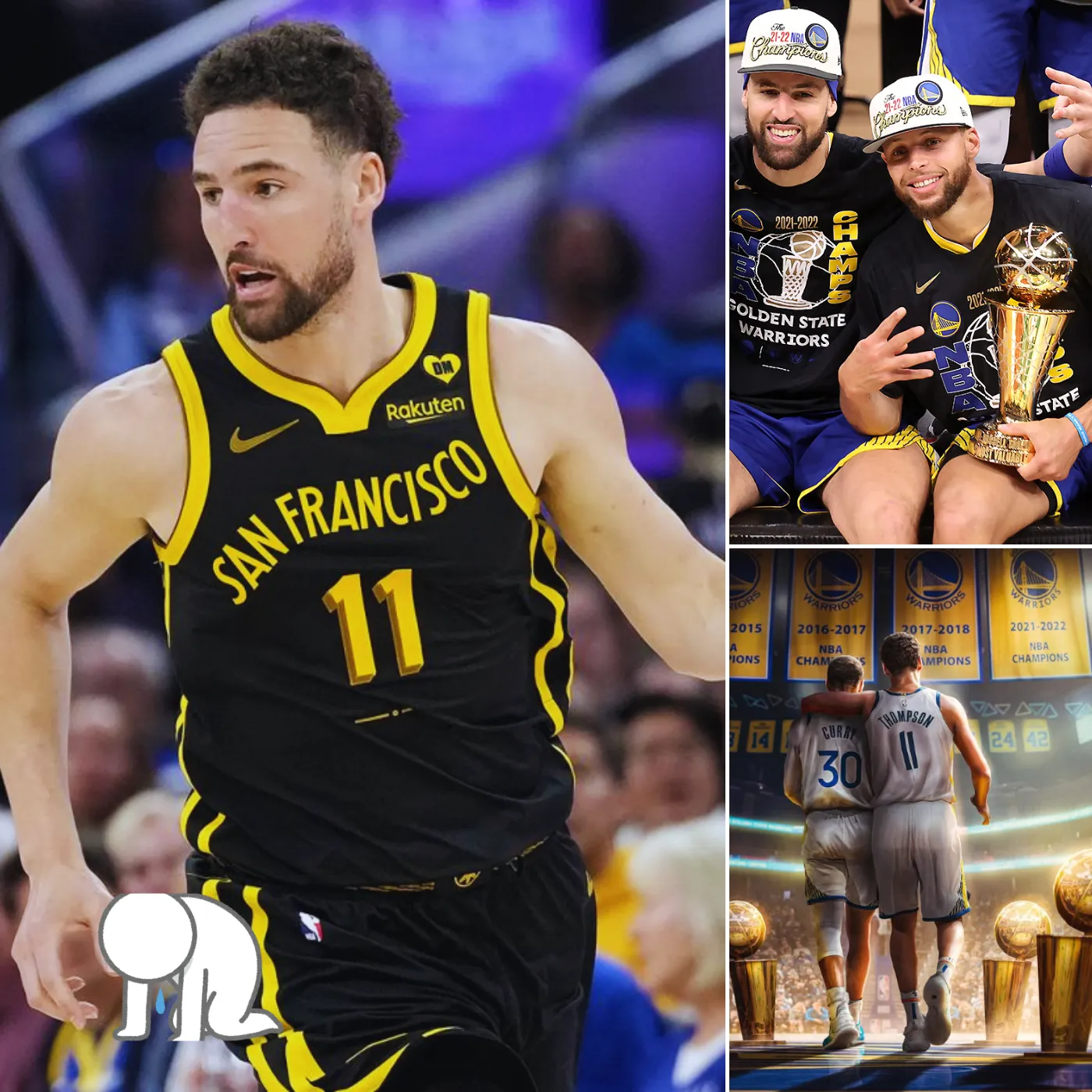 Klay Thompson's Message Of Nostalgia Missing The Old Crew And His Old ...