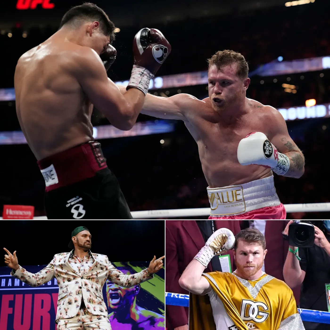 The Unlikely Bond Between Boxing Titans: Canelo Álvarez And Tyson Fury ...