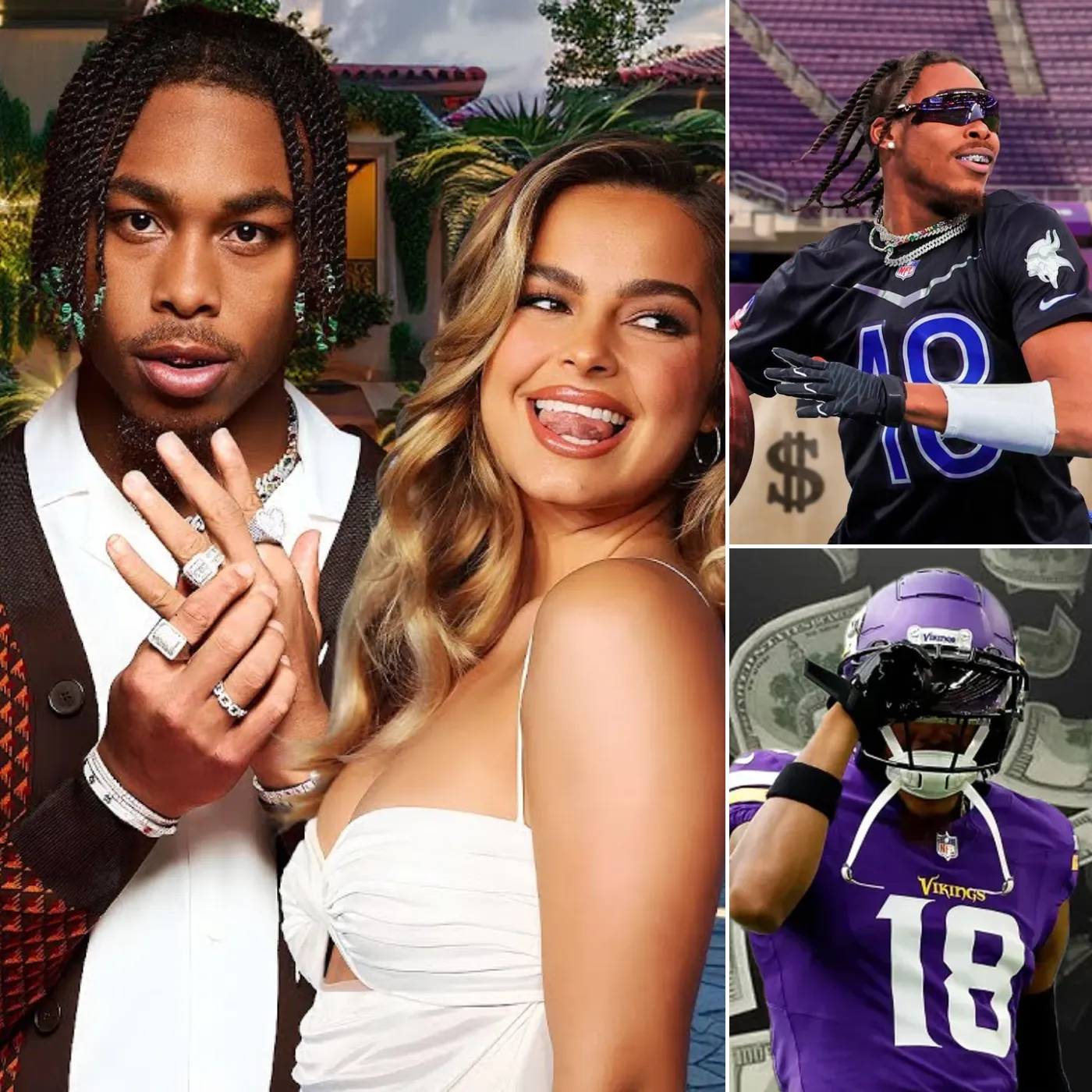 Meet Justin Jefferson’s Girlfriend And See His 2024 Car Collection ...