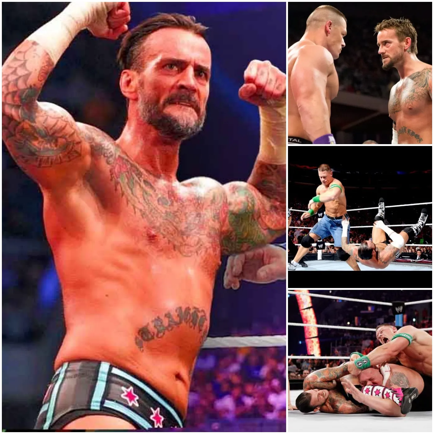 CM Punk Vs. John Cena: Could Their WWE Raw Tease Lead To A Showdown In 2025? - Daily Sports News