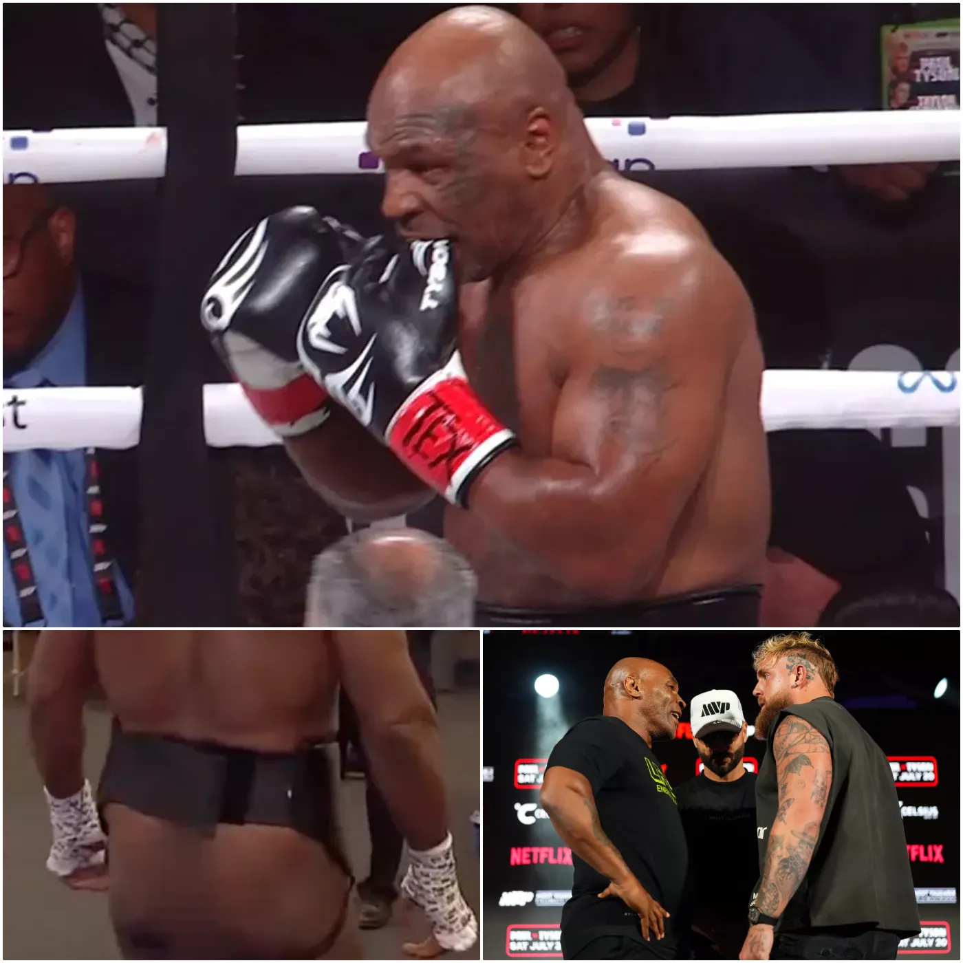 Mike Tyson's Unexpected Moments In His Fight Against Jake Paul: Bare ...