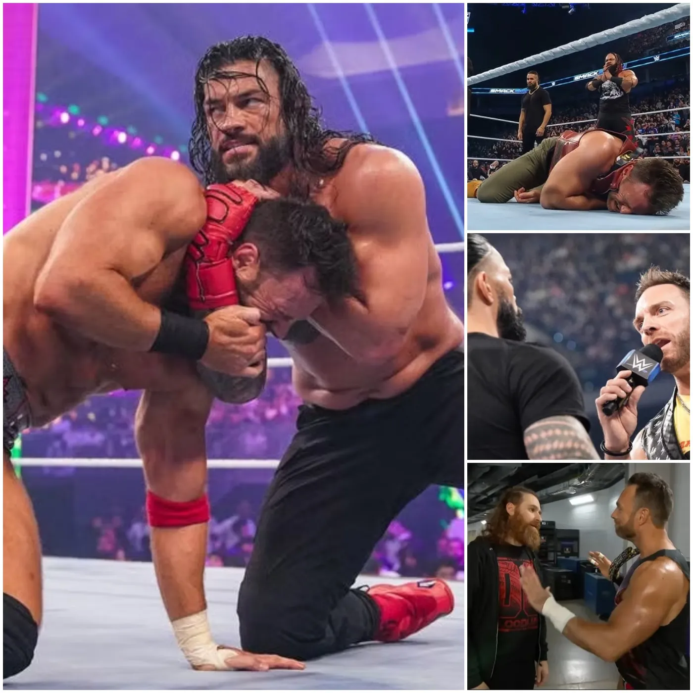 WWE SmackDown Drama: LA Knight And The Bloodline Feud Intensifies ...