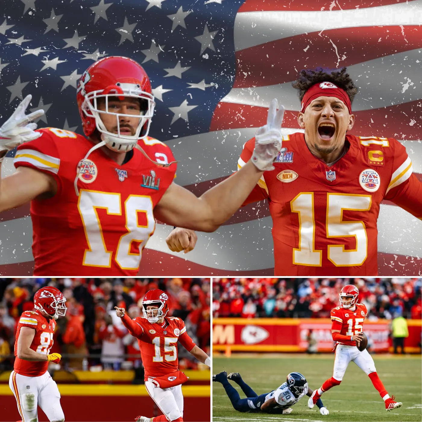 Patrick Mahomes And Travis Kelce Are Excited To Play In Front Of The Most Powerful Man In ...