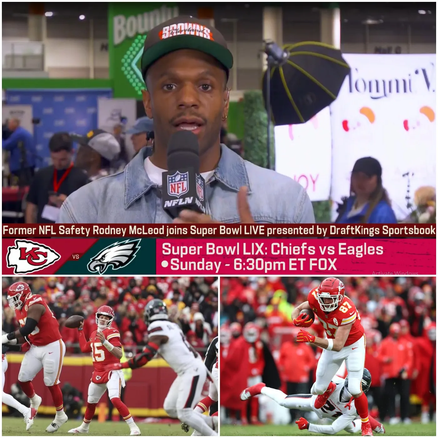 Rodney McLeod’s Game Plan To Slow Down Travis Kelce And Patrick Mahomes ...