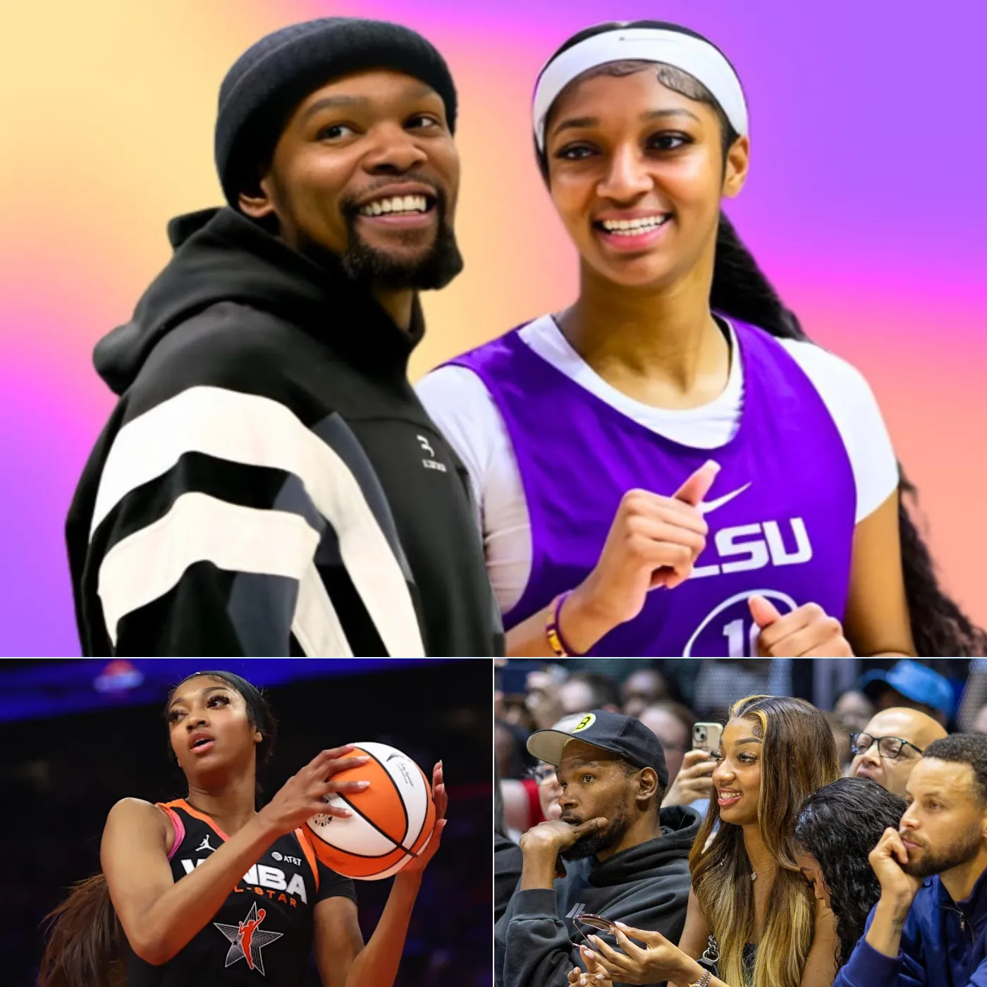 Is Kevin Durant Losing Focus Because Of Angel Reese, Or Is He Just ...