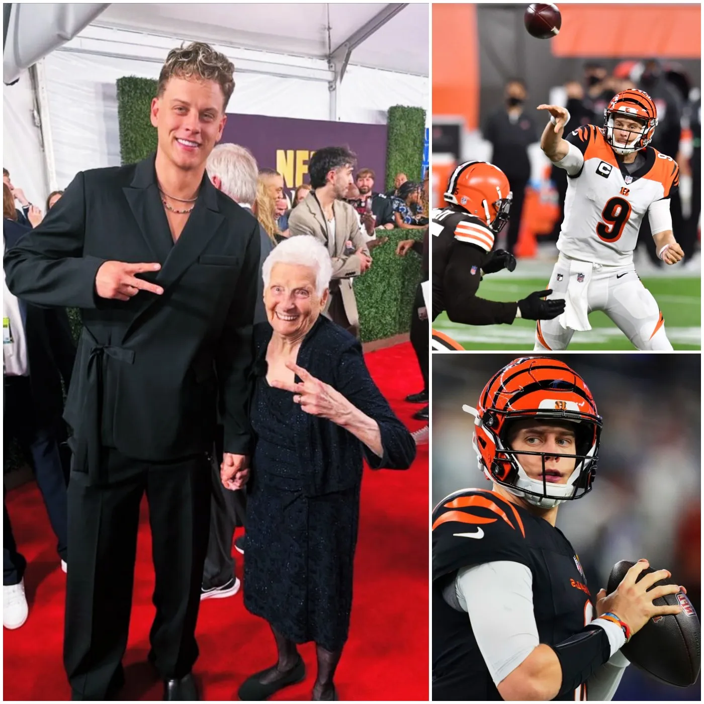 Joe Burrow’s Heartwarming Moment With An Elderly Fan At NFL Honors ...