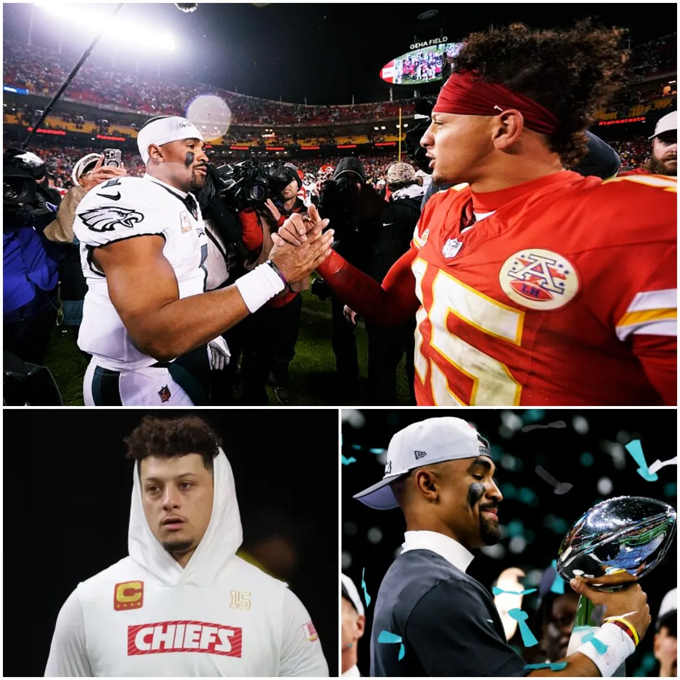 Patrick Mahomes' Sportsmanship Shines In Super Bowl Handshake With ...